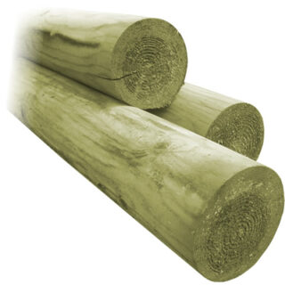 Round Fence Posts | Grangewood Fencing